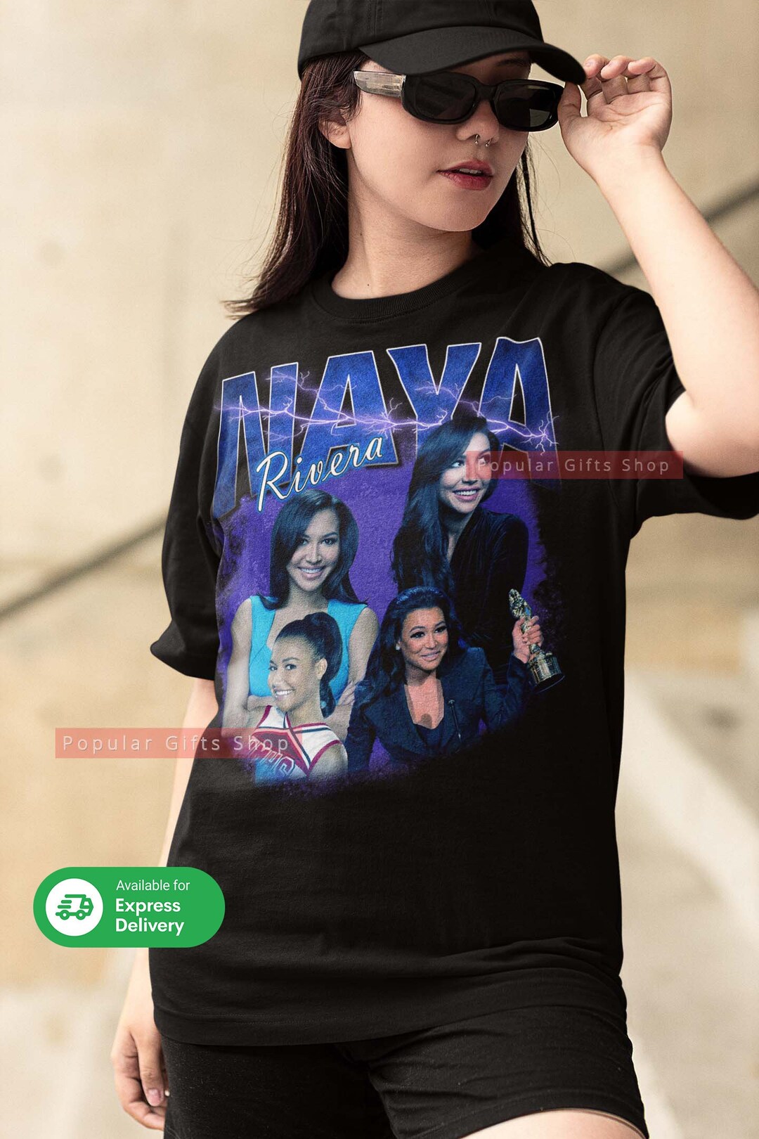 Naya Rivera Vintage Unisex Shirt, Vintage Naya Rivera Tshirt Gift for Him and Her, Naya Rivera ...