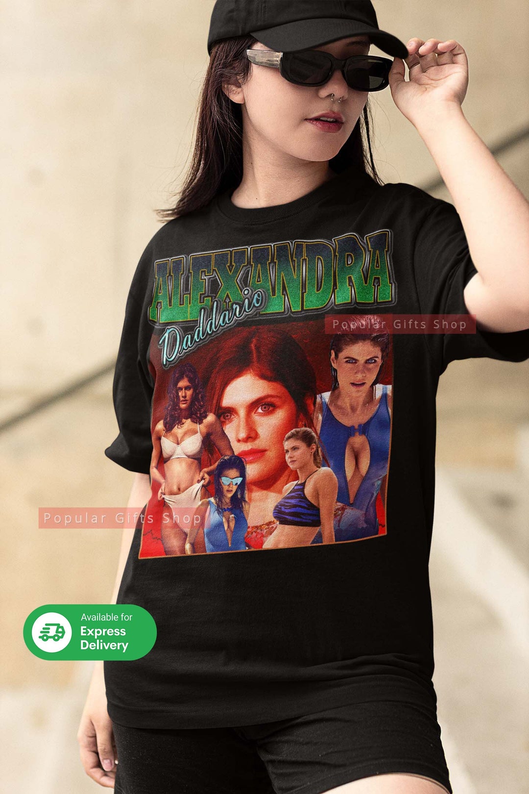 Alexandra Daddario Vintage Unisex Shirt, Vintage Alexandra Daddario ...