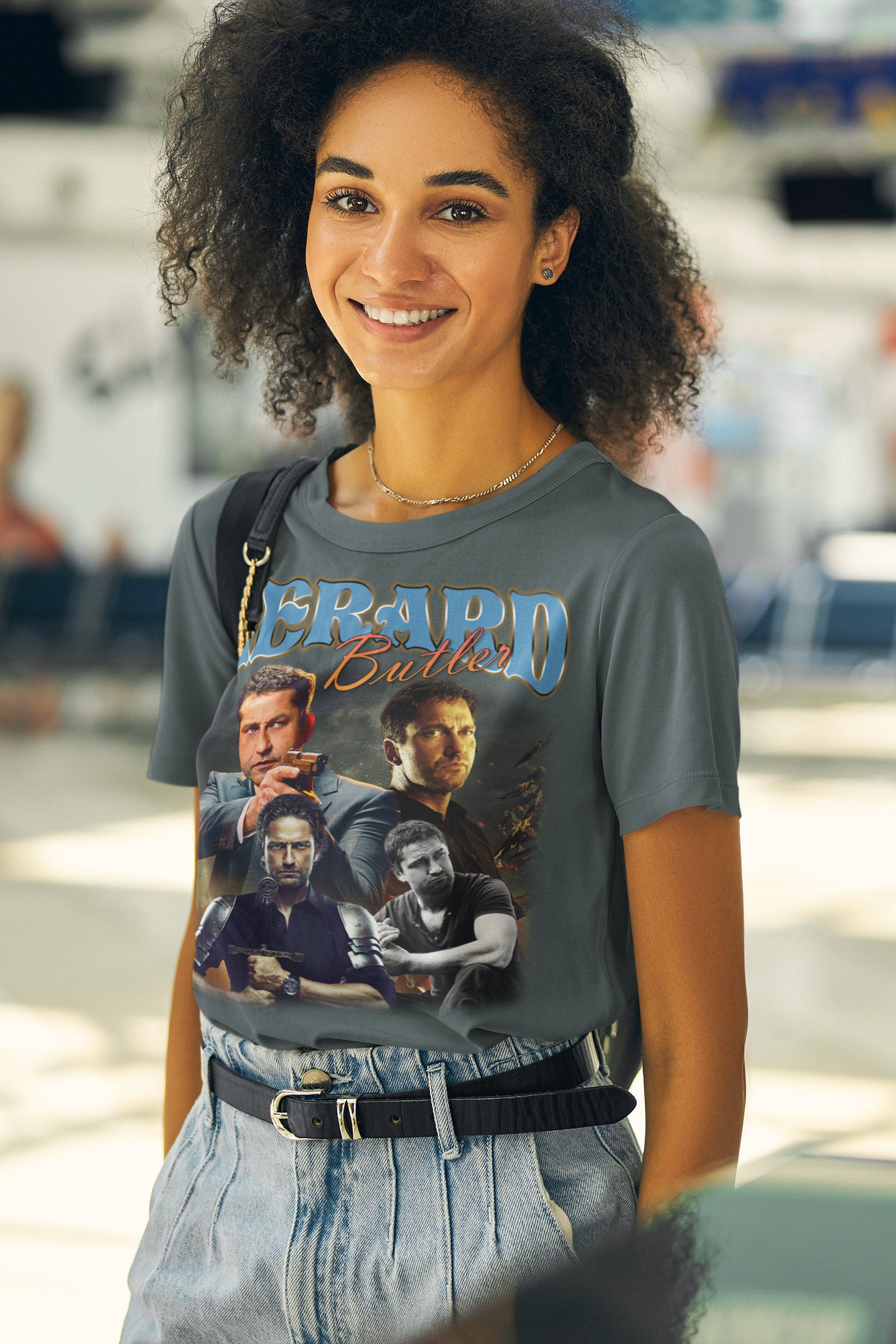 Gerard Butler Vintage Unisex Shirt, Vintage Gerard Butler Tshirt Gift ...