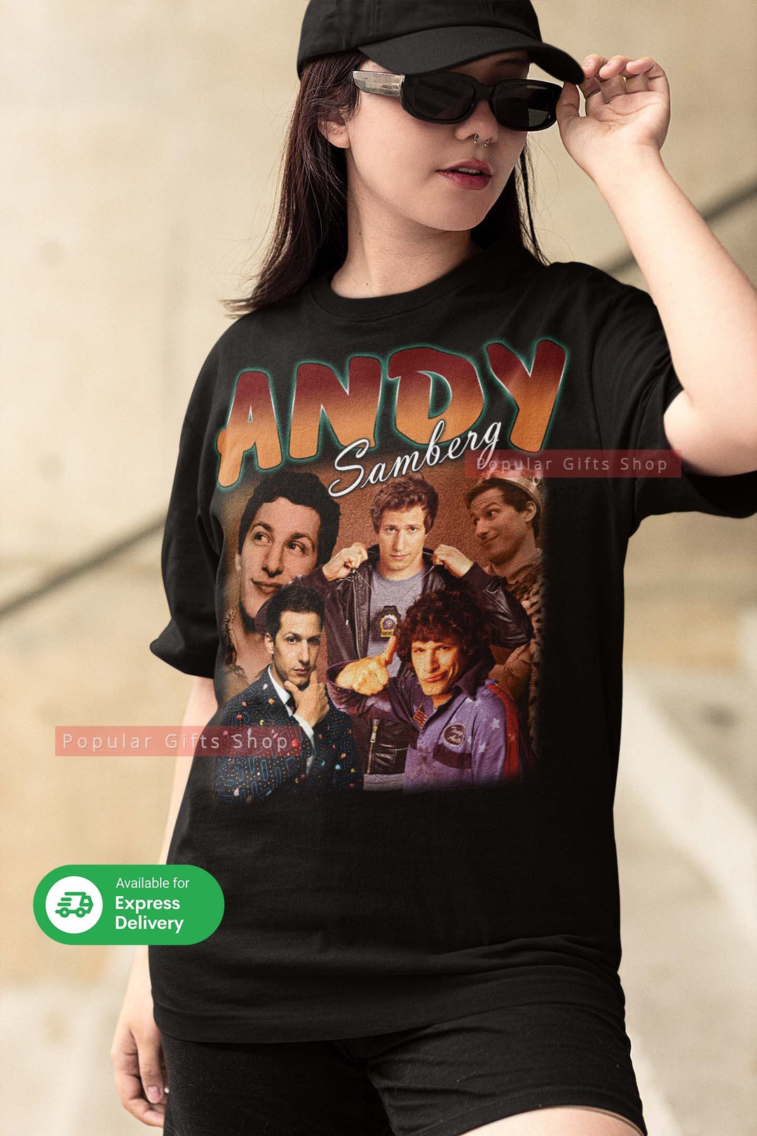 Andy Samberg Unisex Tshirt Gift, Vintage Andy Samberg Tshirt Gift for ...