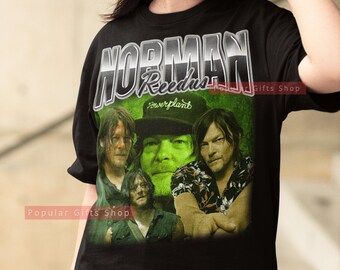 Norman Reedus T Shirt - Etsy