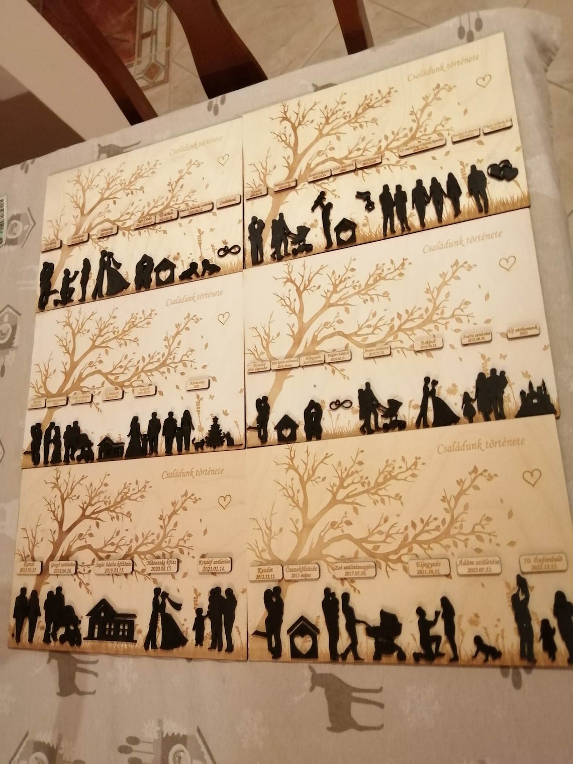 Personalized Family Table - Etsy