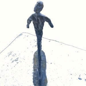 A Walking Man Statue - Sculpture - Etsy