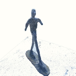 A Walking Man Statue - Sculpture - Etsy