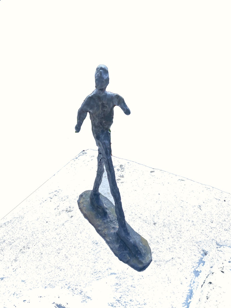 A Walking Man Statue - Sculpture - Etsy