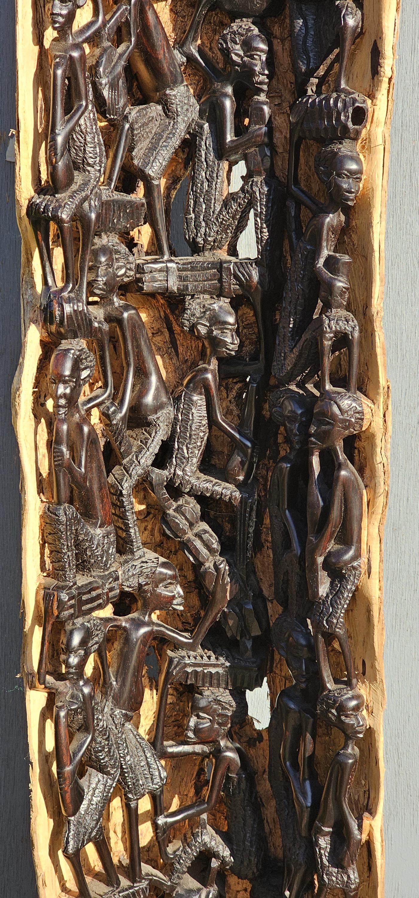 Makonde Ujamaa Sculpture: Hand-carved African Blackwood Art - Etsy