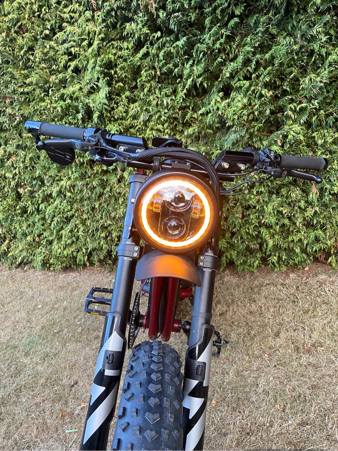 Super73 RX / S2 Halo LED Headlight Amber/white Options - Etsy