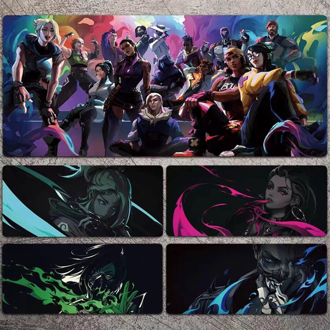 Valorant Mousepads Xxlkeyboard Mat Office Supplies Gaming - Etsy UK