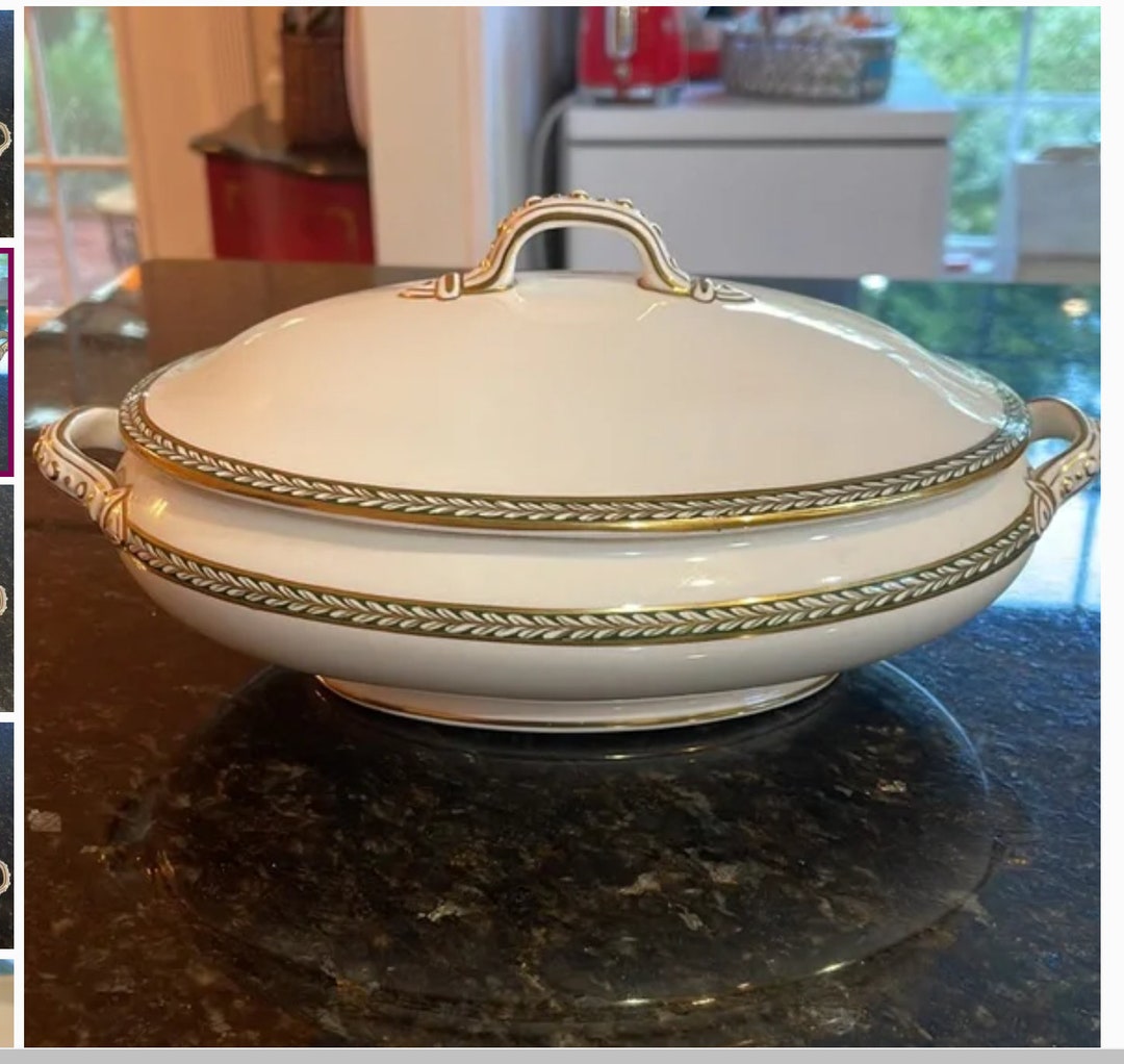 George Jones & Sons Crescent Vintage Fine Bone China Tureen Serving ...