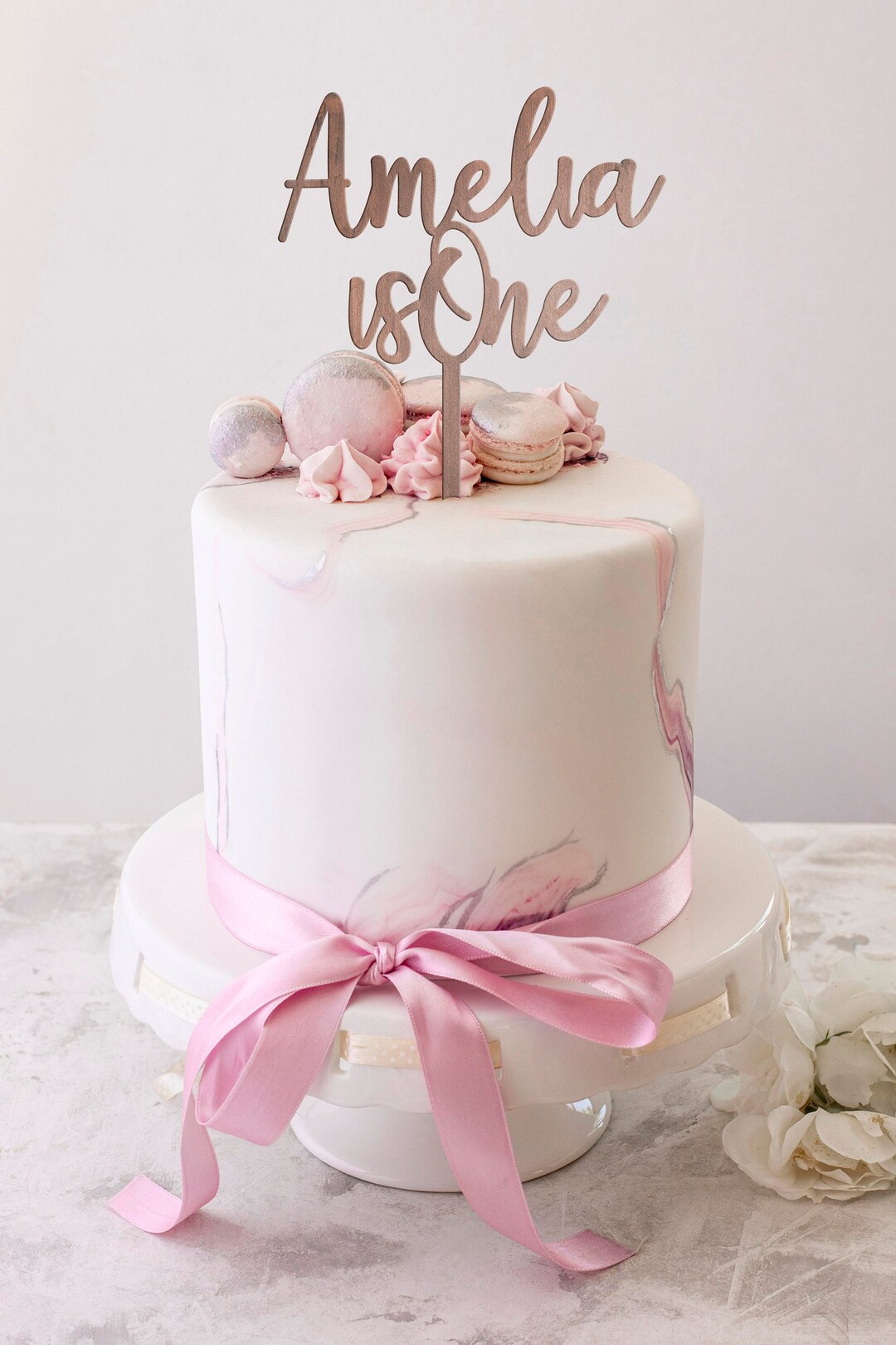 One Birthday Cake Topper First Birthday Cake Topper One Cake - Etsy