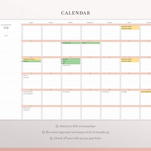 Annual Budget Spreadsheet for Google Sheets, Budget Planner, Budget ...