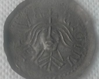 Gold or Silver Bracteate With Týr & Wolf Fenrir From Raum Trollhattan ...