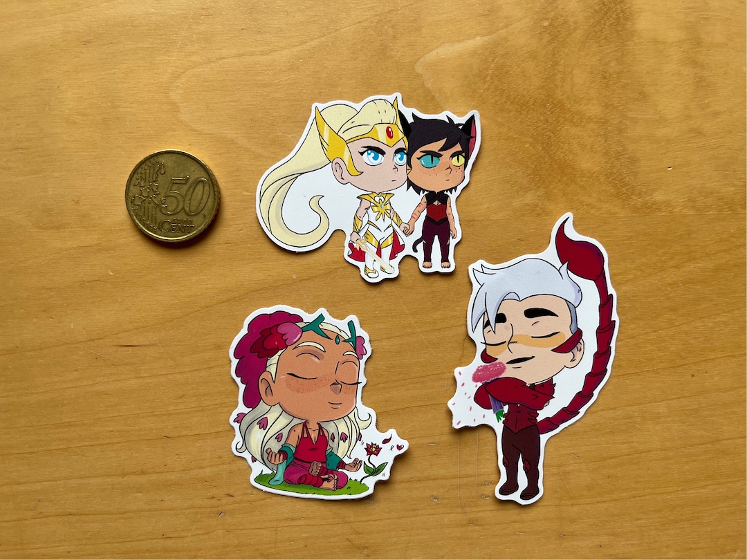 Shera Chibi Stickers - Etsy