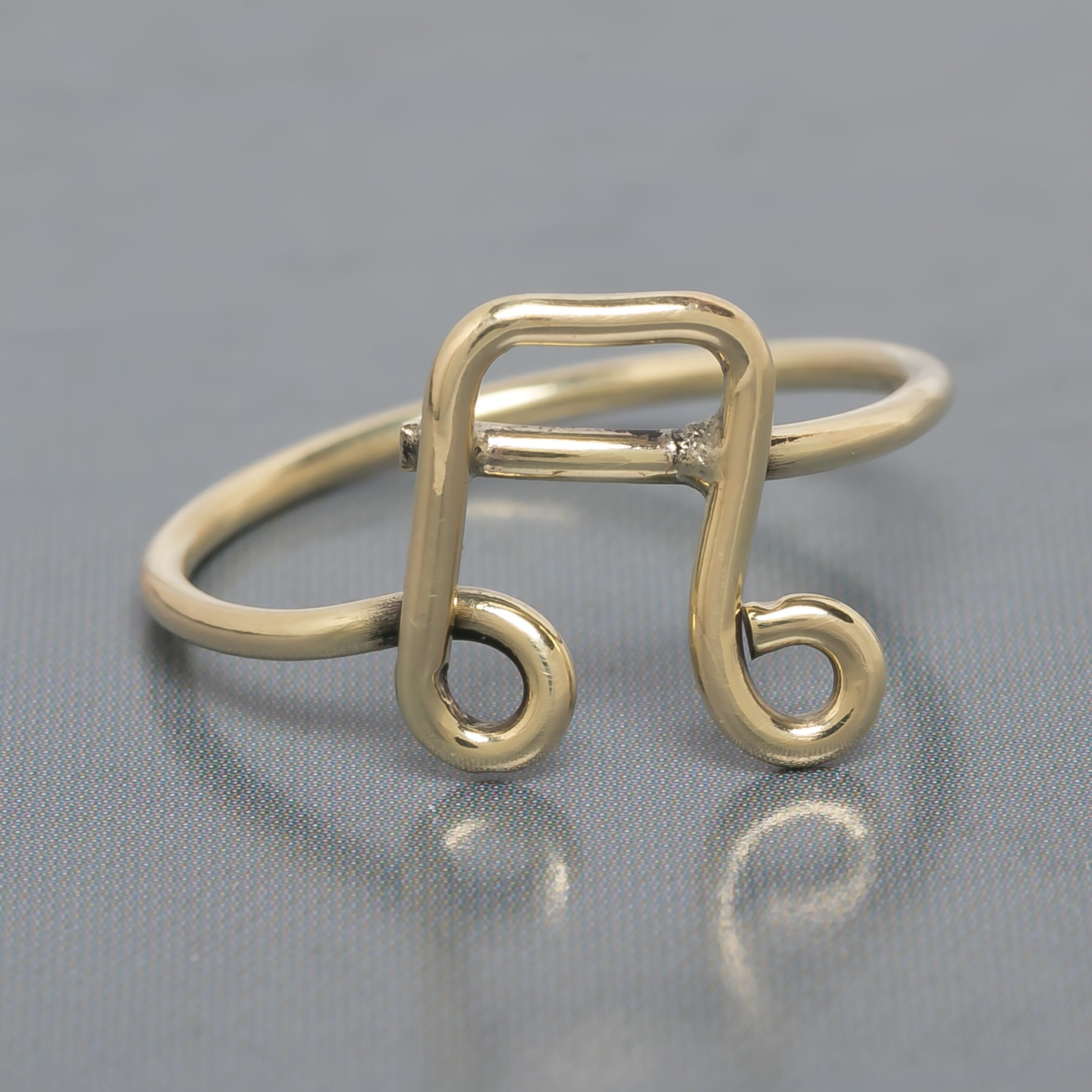 Valentine Day Special Ring Treble Clef Ring Music Symbol Ring Music ...