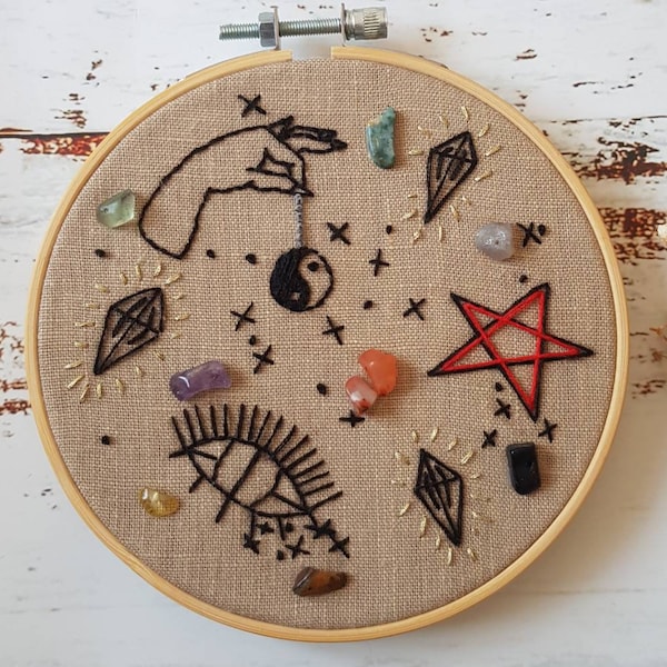 Wiccan Embroidery - Etsy
