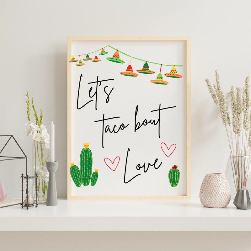 Taco Bout Love - Etsy