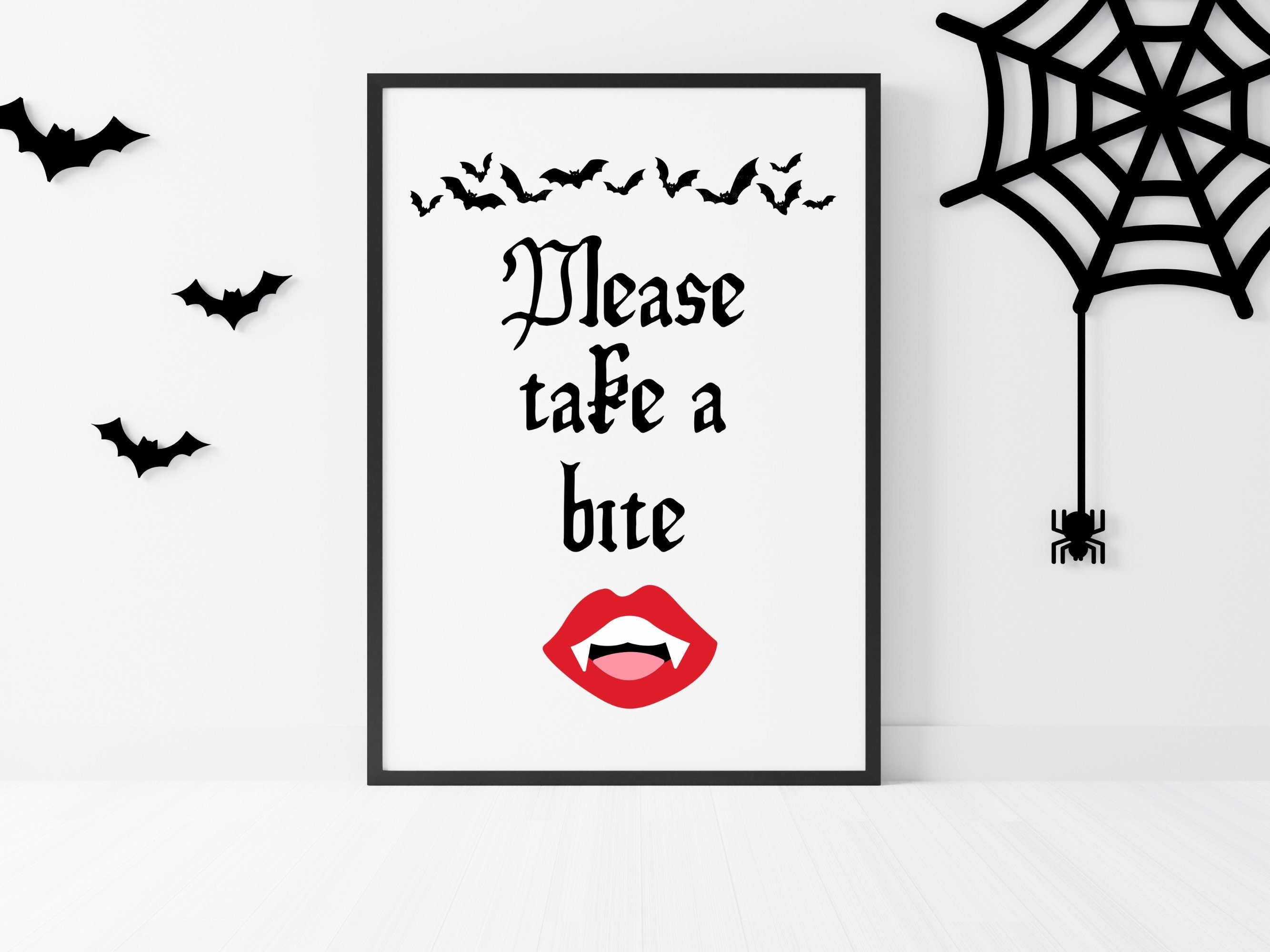 VAMPIRE HALLOWEEN Sign / Dracula Sign - Etsy