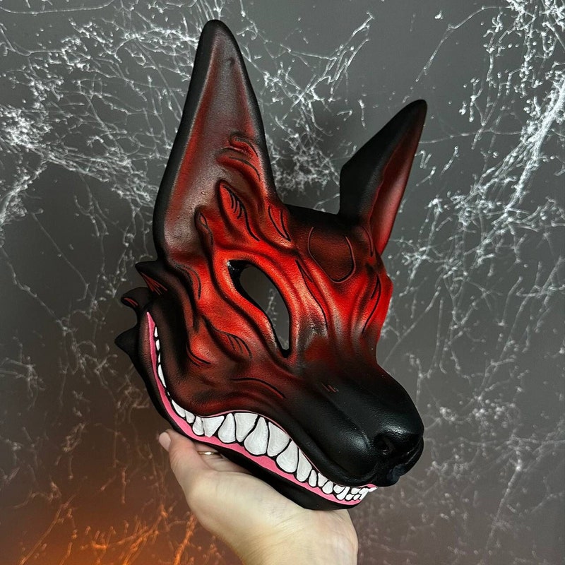 Red Fox Mask - Etsy