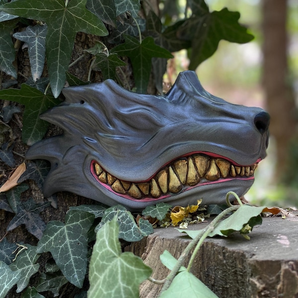 Wolf Mask - Etsy