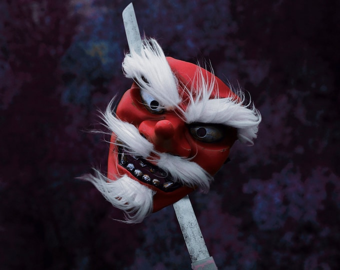 Tengu Mask Japanese Tradicional - Etsy