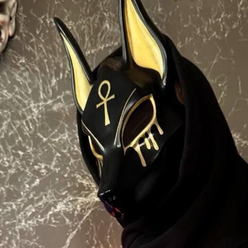 Anubis Mask - Etsy