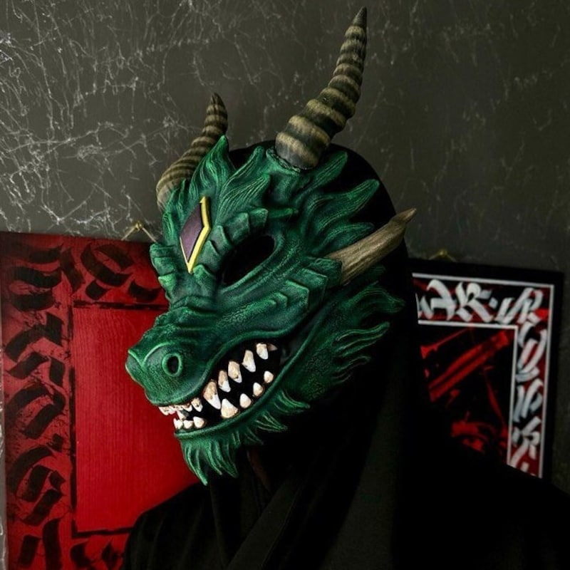 Dragon Mask - Etsy