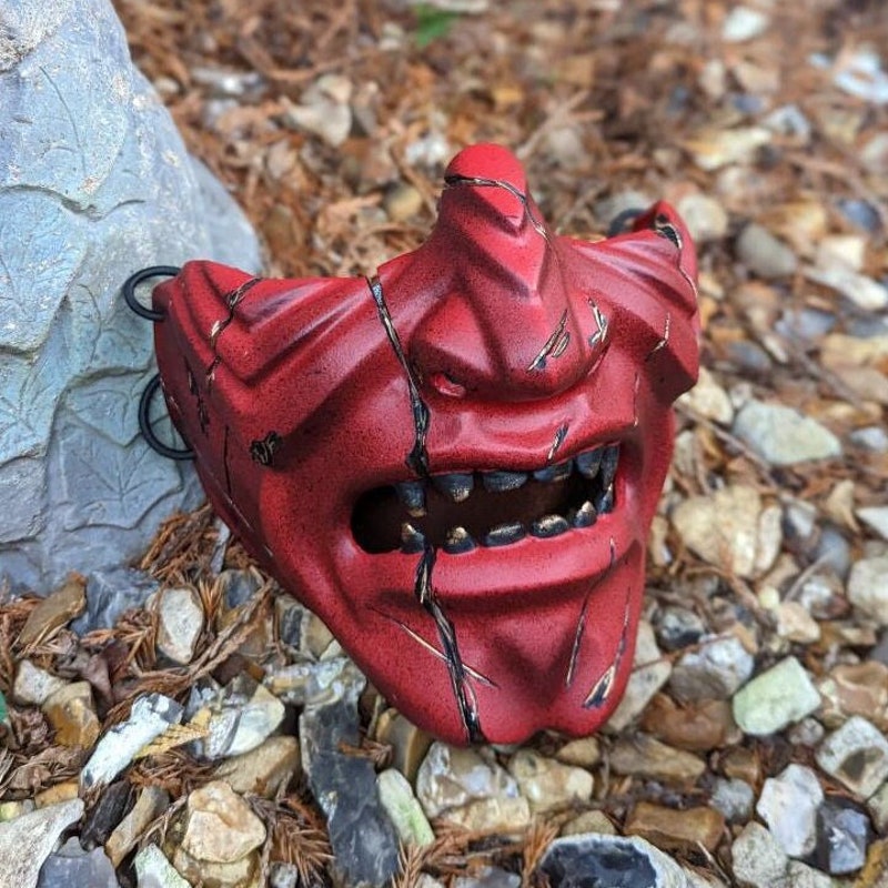 Japanese Face Mask - Etsy