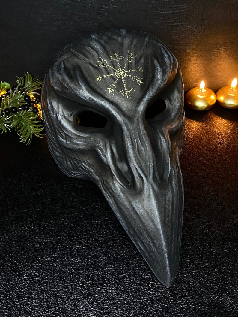 Black Crow Mask Karasu Tengu Mask Japanese Karasu Mask - Etsy