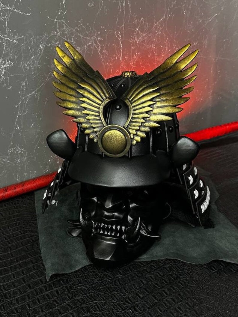 Japanese Samurai Helmet Cosplay Wearable, Japanese Armor Helmet, Kabuto ...