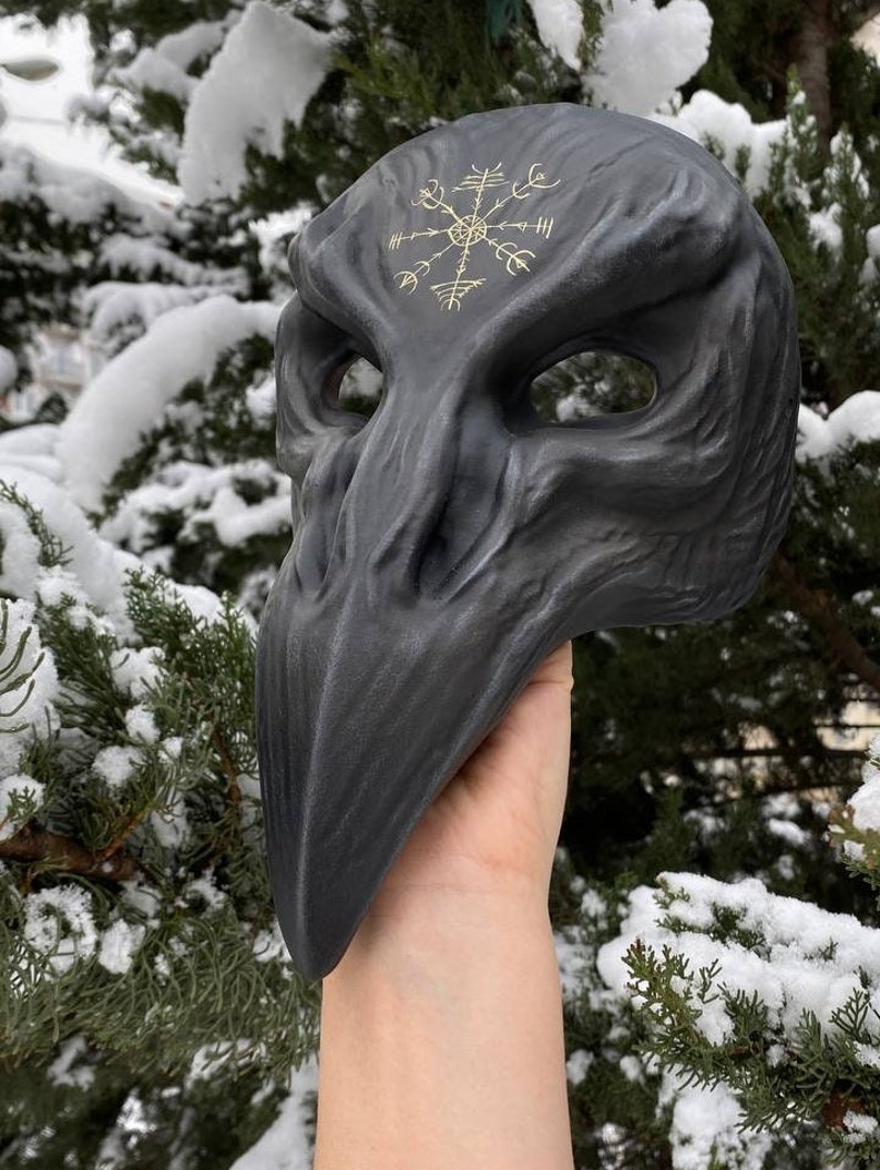 Black Crow Mask Karasu Tengu Mask Japanese Karasu Mask - Etsy