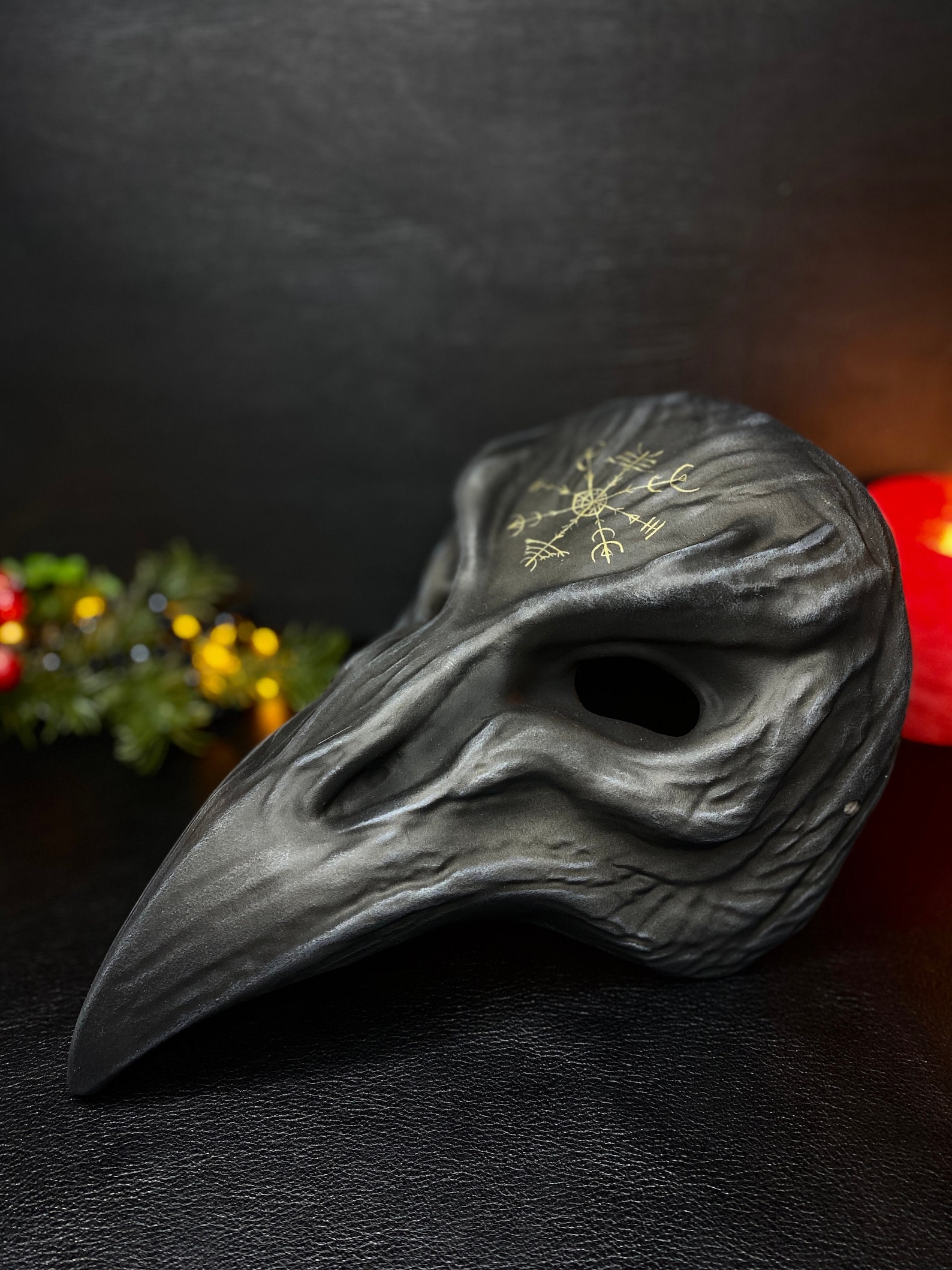 Black Crow Mask, Karasu Tengu Mask, Japanese Karasu Mask, Venetian ...