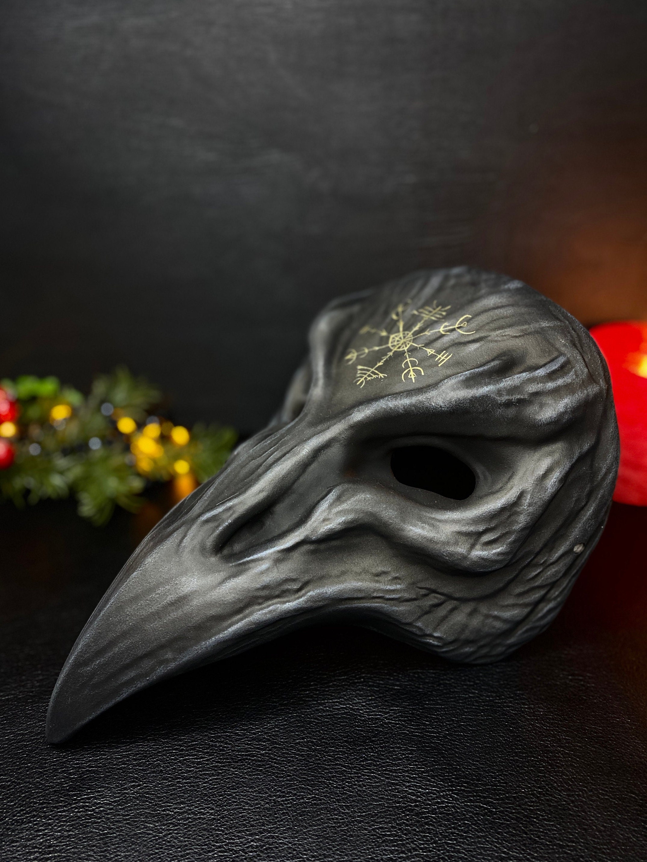 Black Crow Mask - Japanese Karasu Tengu, Raven Mask - Etsy Hong Kong