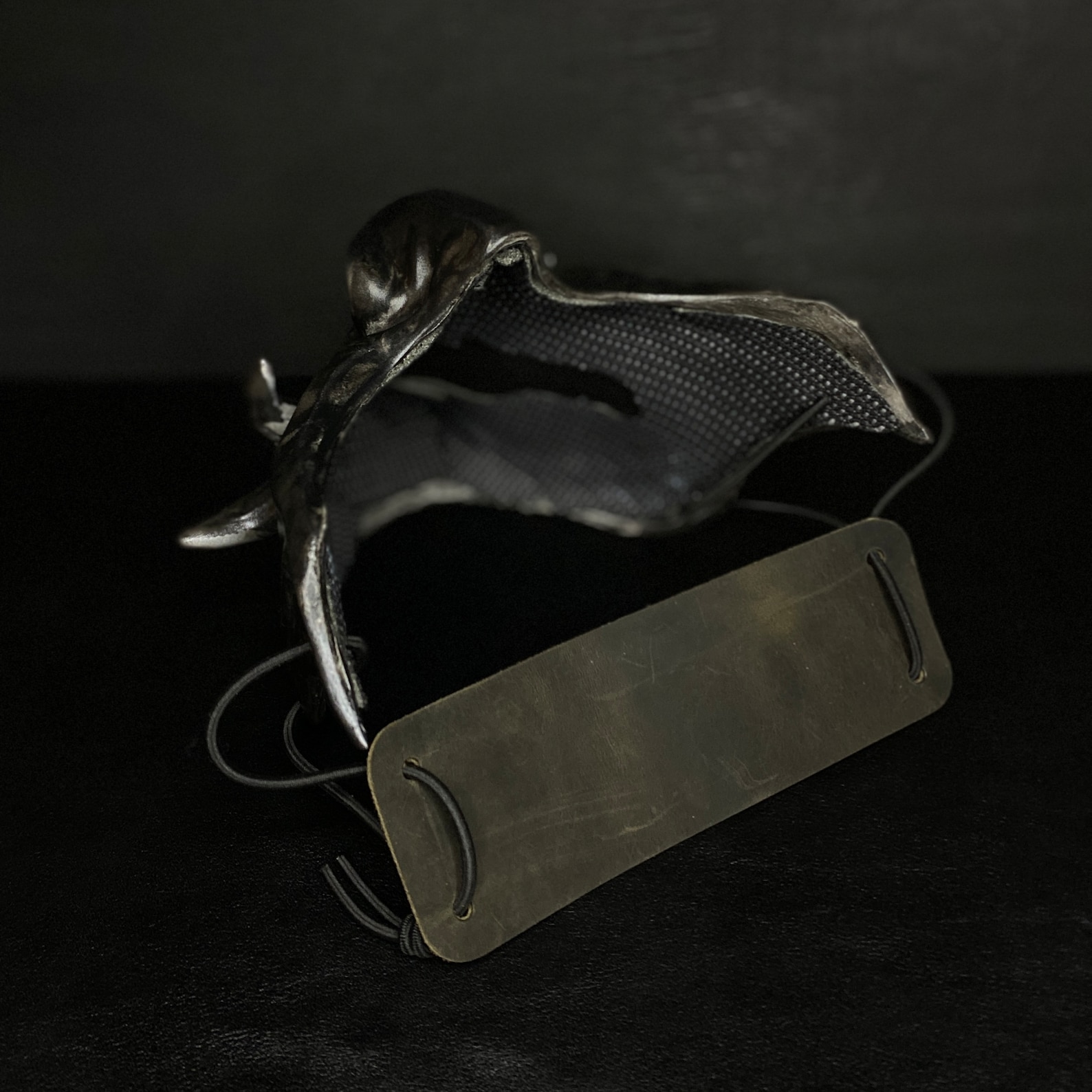 Oni Half Face Wearable Mempo Mask Japanese Samurai Cosplay - Etsy