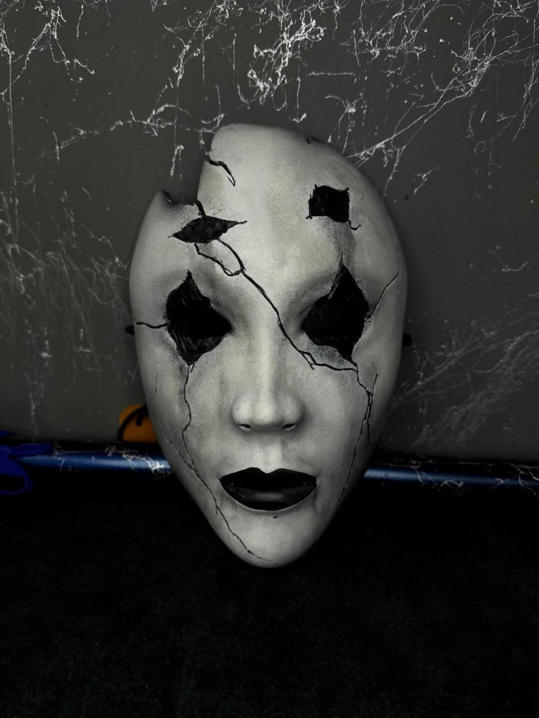 Black Myth Wukong Daoist Mi Dao Ren Mask, Demon Cosplay Mask Halloween ...