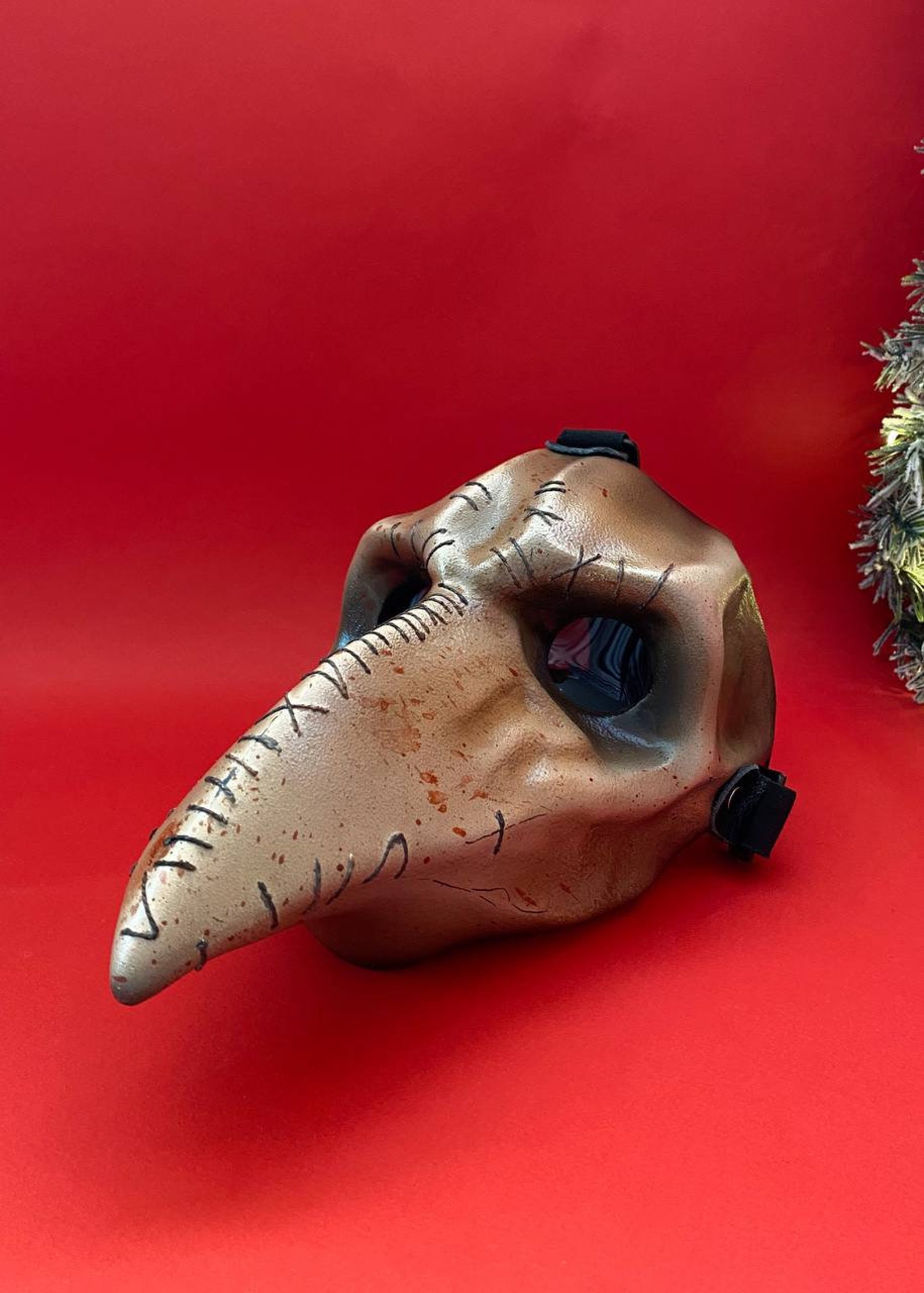 Plague Doctor Mask, Crow Bird Mask Resin, Venetian Carnival Mask, Raven ...