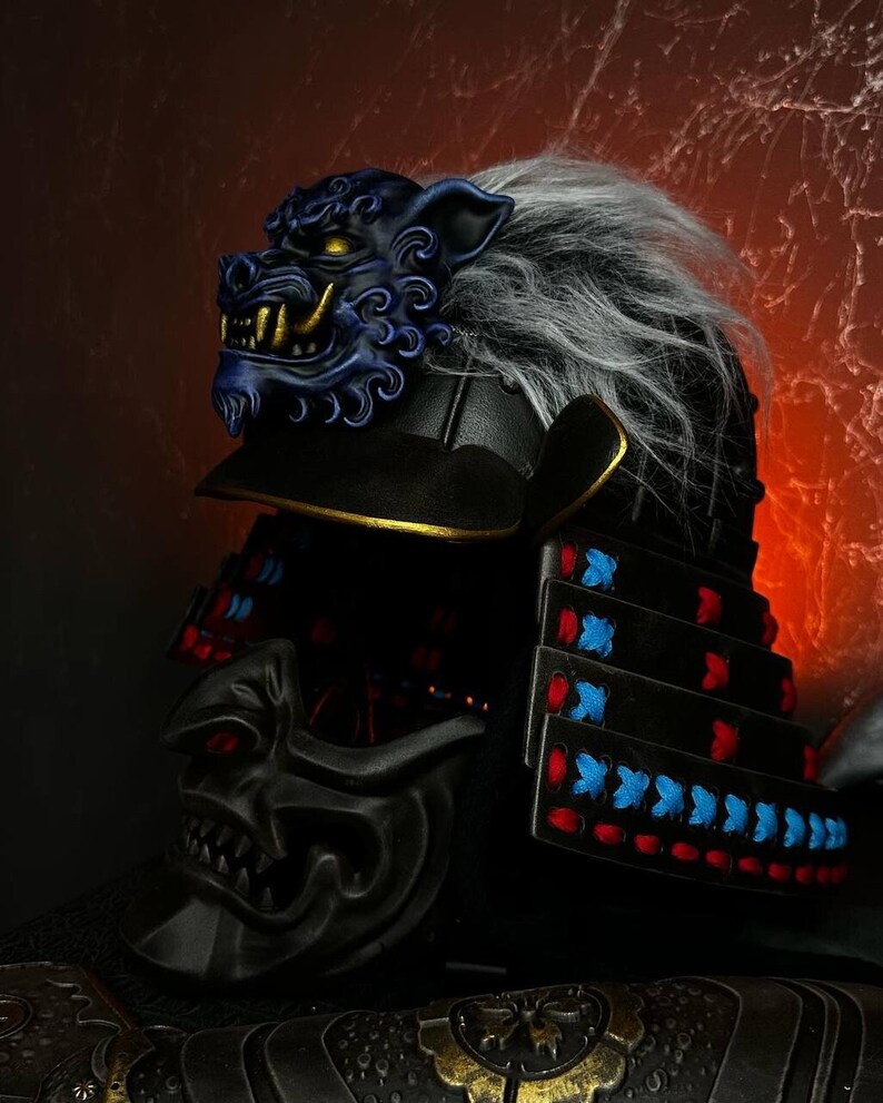 Wearable Samurai Kabuto Helmet: Japanese Armor, Cosplay, Handmade - Etsy