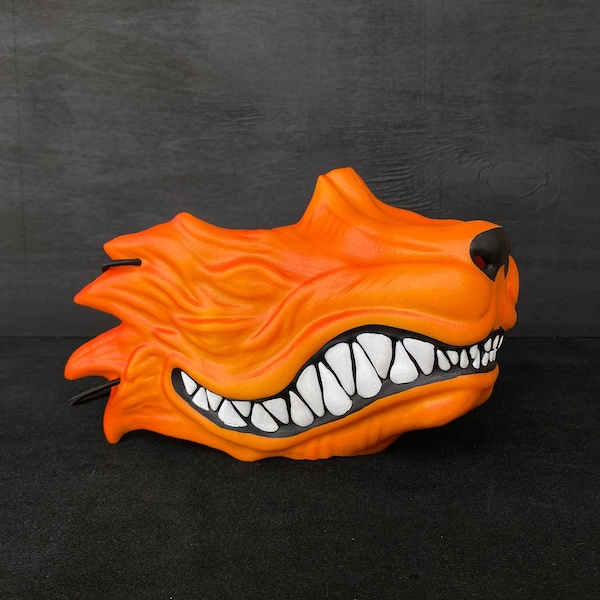 Wearable Kitsune Mask - Etsy
