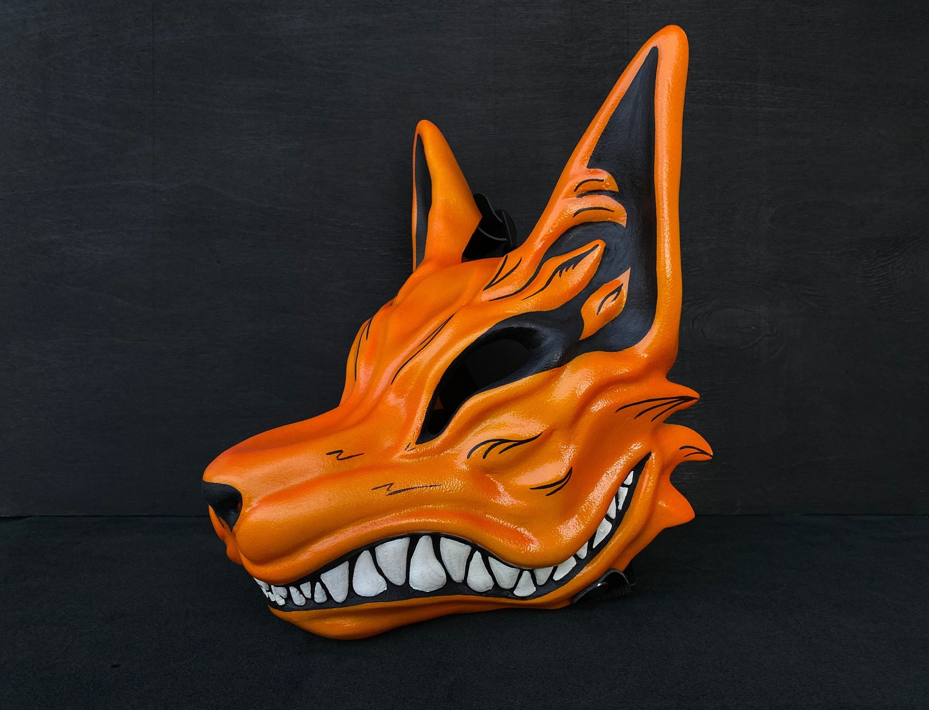 Japanese Demon Fox Mask