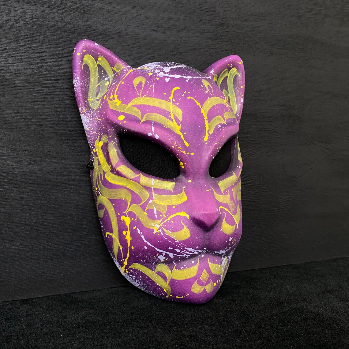 Japanese Kitsune Mask for Anime Cosplay. Ninja Demon Mask - Etsy