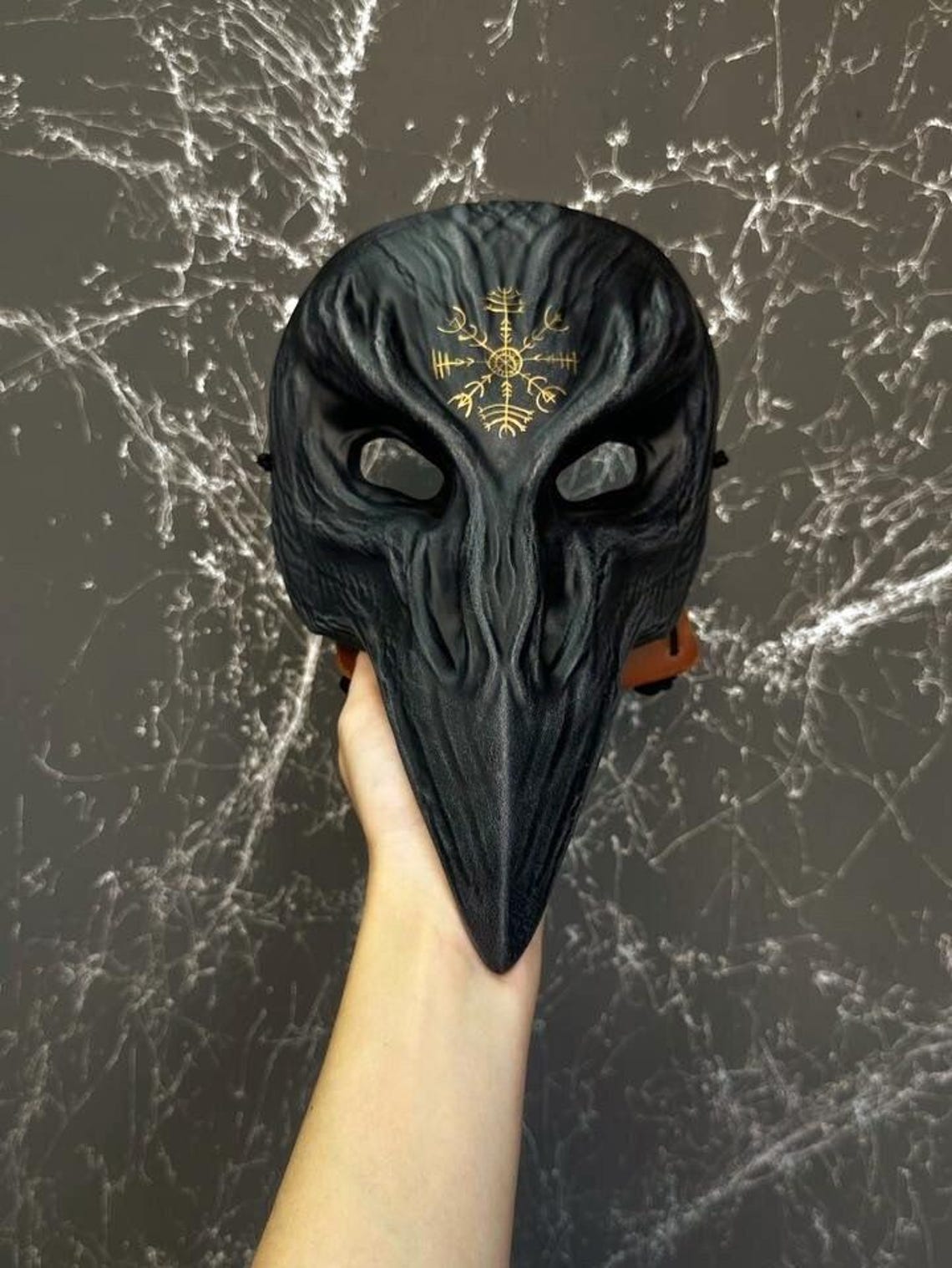 Black Crow Mask - Japanese Karasu Tengu, Raven Mask - Etsy