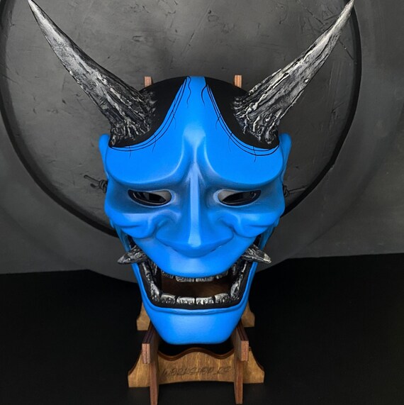 Blue Hannya Mask