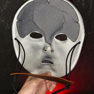 Scary Hannya Mask With Big Horns, Ghost of Tsushima Iyo Boss Mask ...