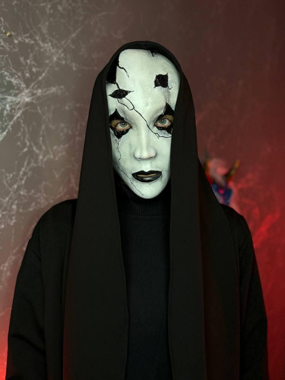 Buy Black Myth Wukong Daoist Mi Dao Ren Mask Cosplay Mask Halloween ...