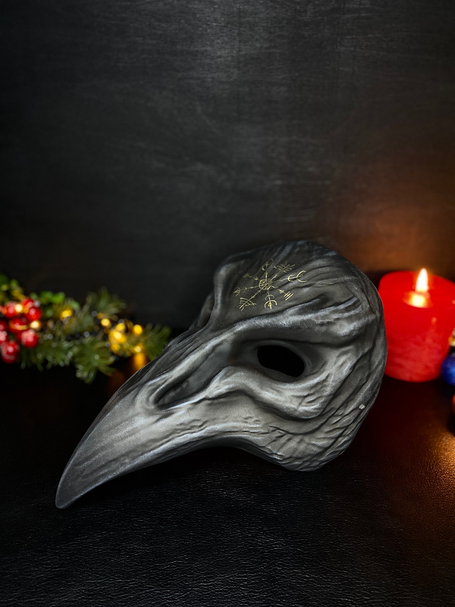 Black Crow Mask, Karasu Tengu Mask, Japanese Karasu Mask, Venetian ...