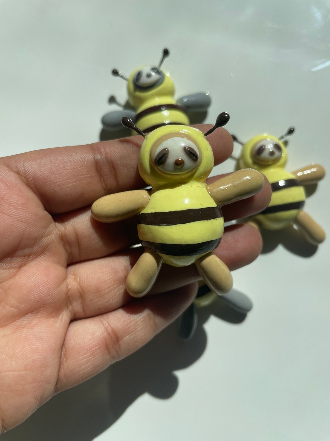 Sloth Desk Pet, Worry Pets Desk Decoration Desk Friend , Polymer Clay ...