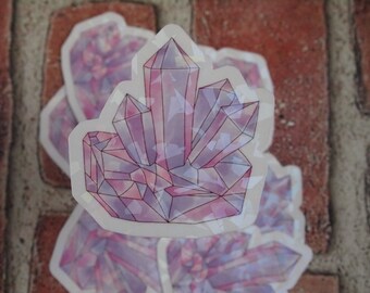 Gemstone Stickers Crystal Stickers Paper Stickers Kamio - Etsy