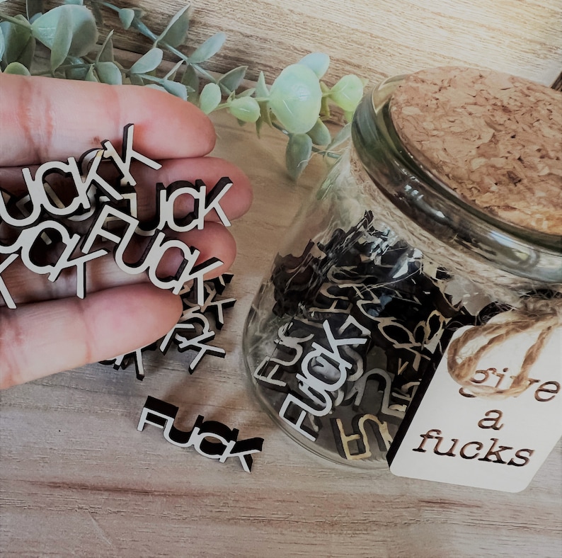 Fks to Give Handmade Gift Jar - Etsy