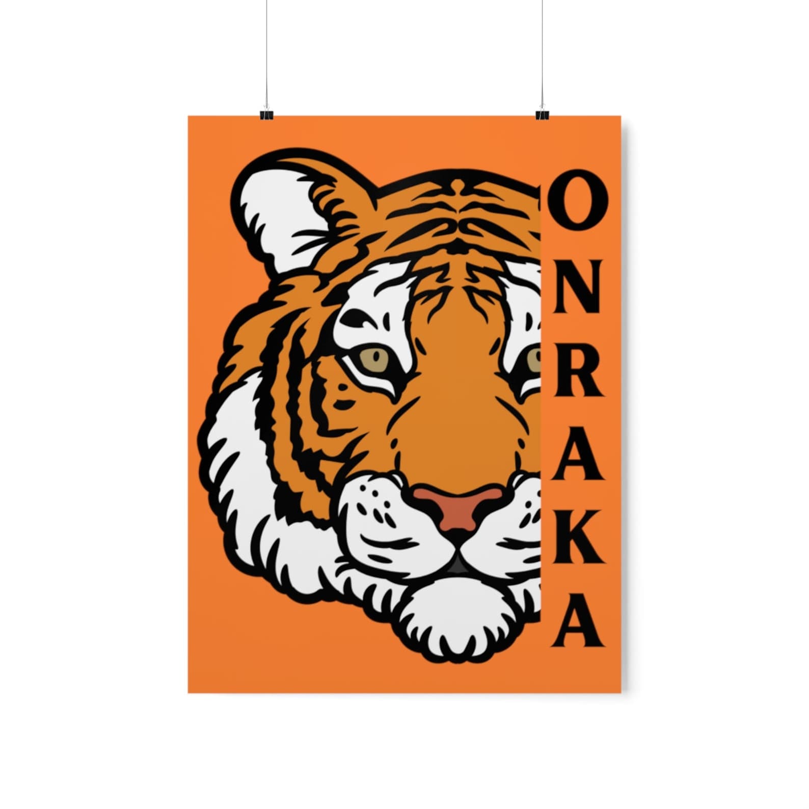 Onraka Wall Poster Onraka Poster Onraka House Onraka House - Etsy