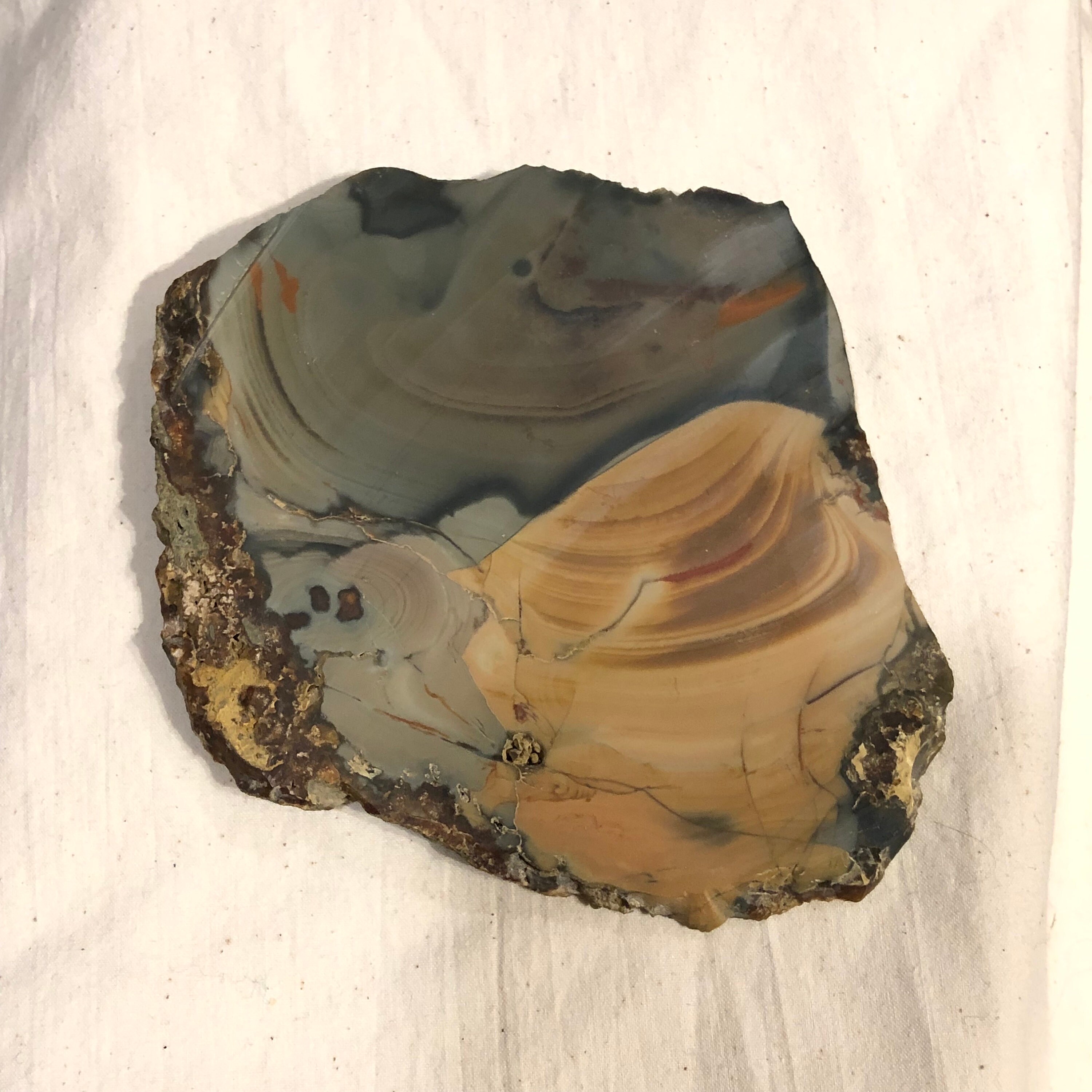 Blue Mountain Jasper Lapidary Slab 2, Blue Mountain Jasper Collector ...