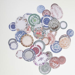 Printable 98 Miniature Plates Vintage Collection Set 3 PDF - Etsy